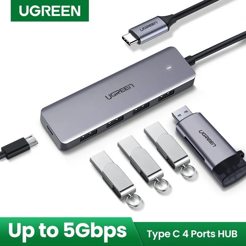 UGREEN USB C Hub 4 Ports Hub | SY Bazzar