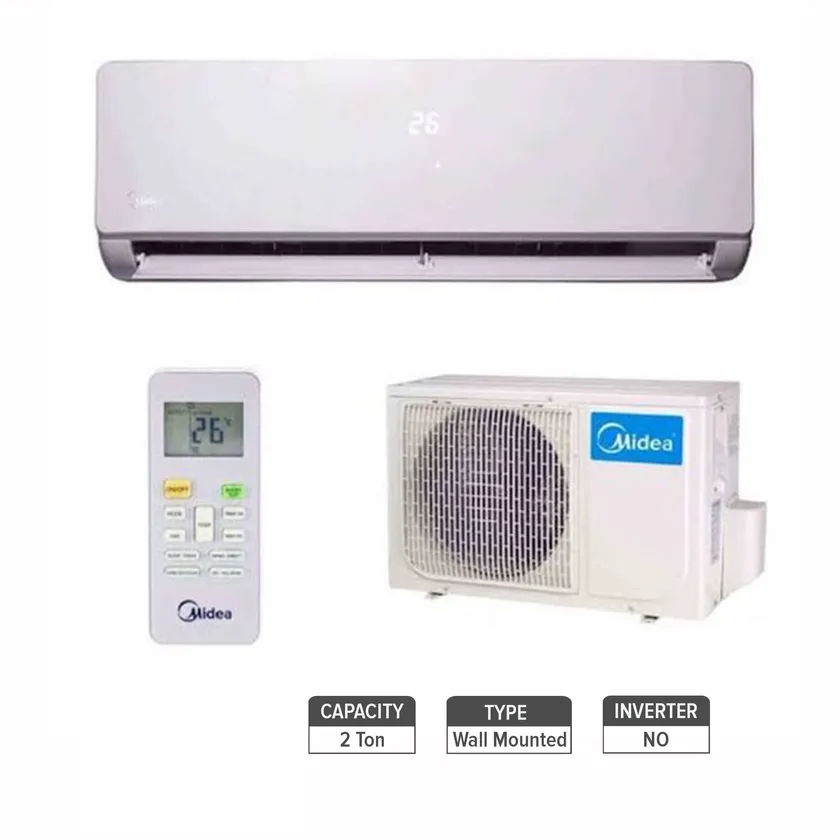 MIDEA 2 Ton Wall Mounted Air Conditioner MSAGD-24HRN1 | SY Bazzar